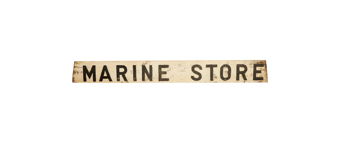 Vintage Marine Store Shop Sign – Anthony Baratta LLC